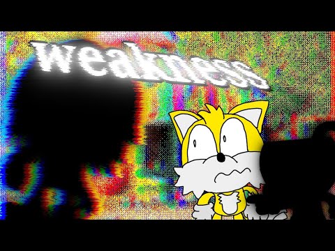 WEAKNESS (plush knuckles vs tails) FNF x pibby concept song - YouTube