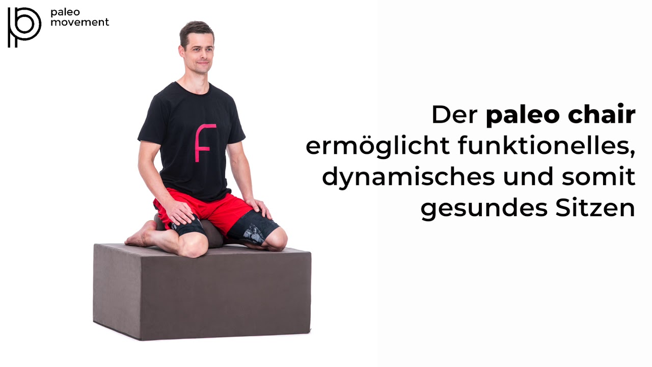 paleo chair – the functional sitting system - YouTube