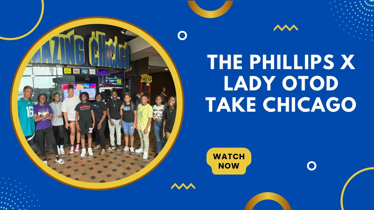 Lady OTOD AAU Team Takes Chicago | Jordan & JaKobe’s 1st Flight - YouTube