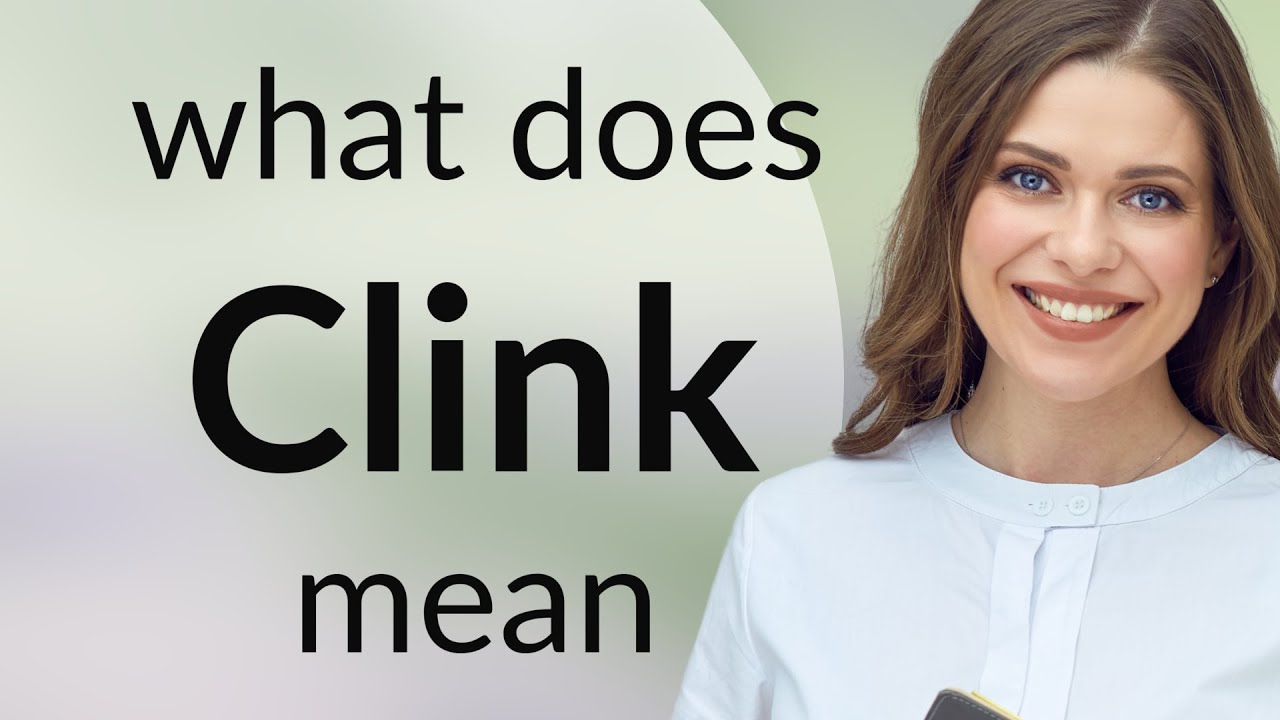 Clink | what is CLINK meaning - YouTube