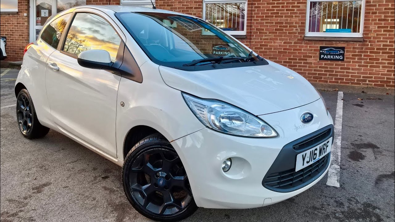 2016 Ford Ka 1.2 Zetec White Edition 3dr - YouTube