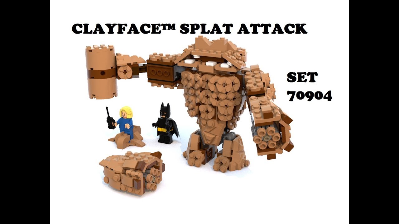 Lego 70904 CLAYFACE™ SPLAT ATTACK Speed Build LDD by PLegoBB - YouTube