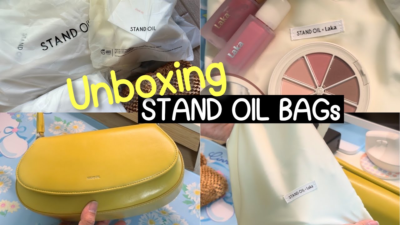Unboxing แกะกล่อง | STAND OIL Bags (No talking) - YouTube