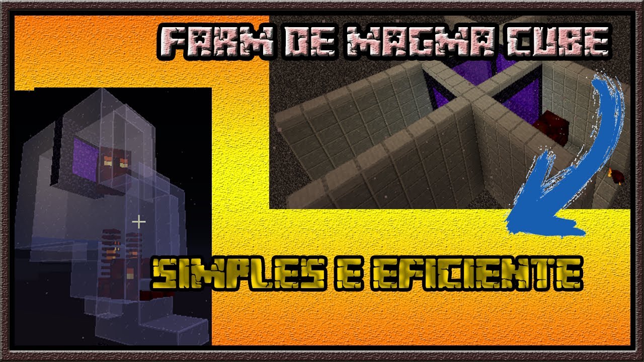 Como Fazer Uma Farm de Magma Cube Simples e Eficiente no Minecraft 1.16 ...