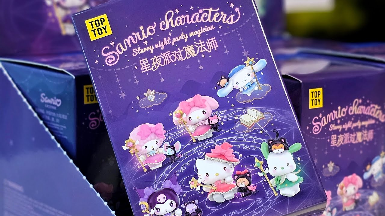 💫 Sanrio Characters: Starry Night Party Magician blind box case ...
