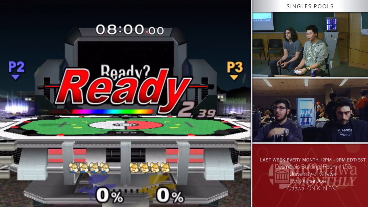 uOttawa Monthly #4 — Singles Pools — Milo vs HollywoodCG - YouTube