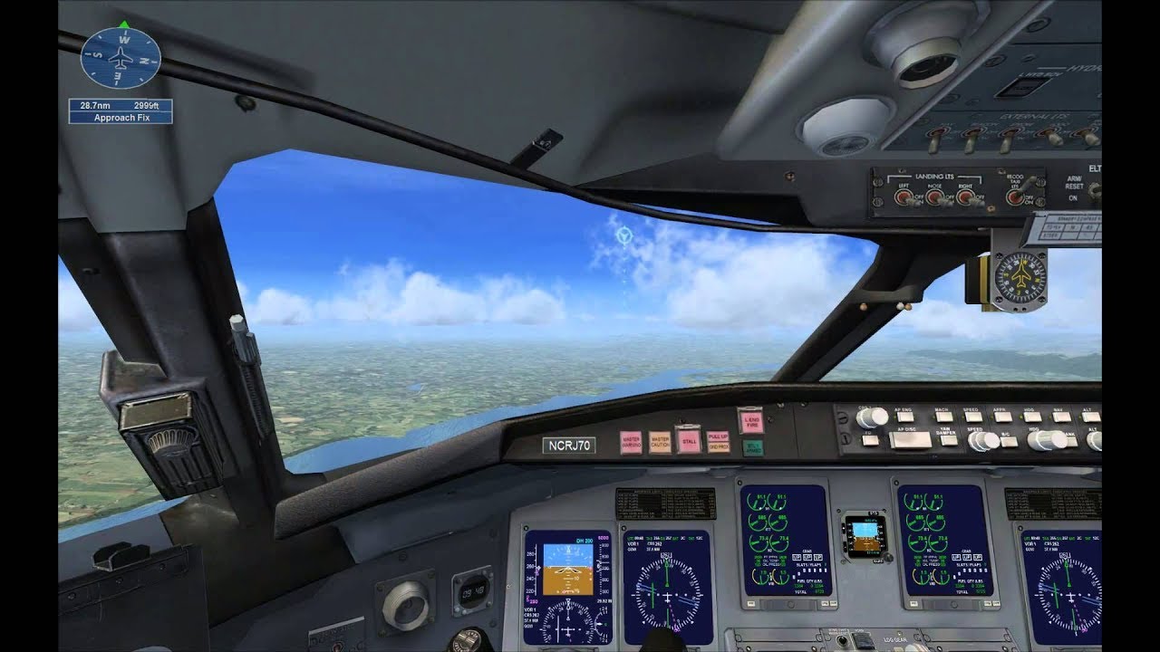 FSX STEAM EDITION How to land using gps. - YouTube