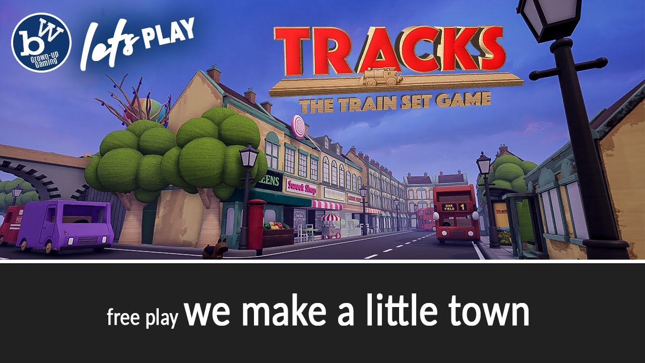 Lets play Tracks a model train game | Today free play making a little ...