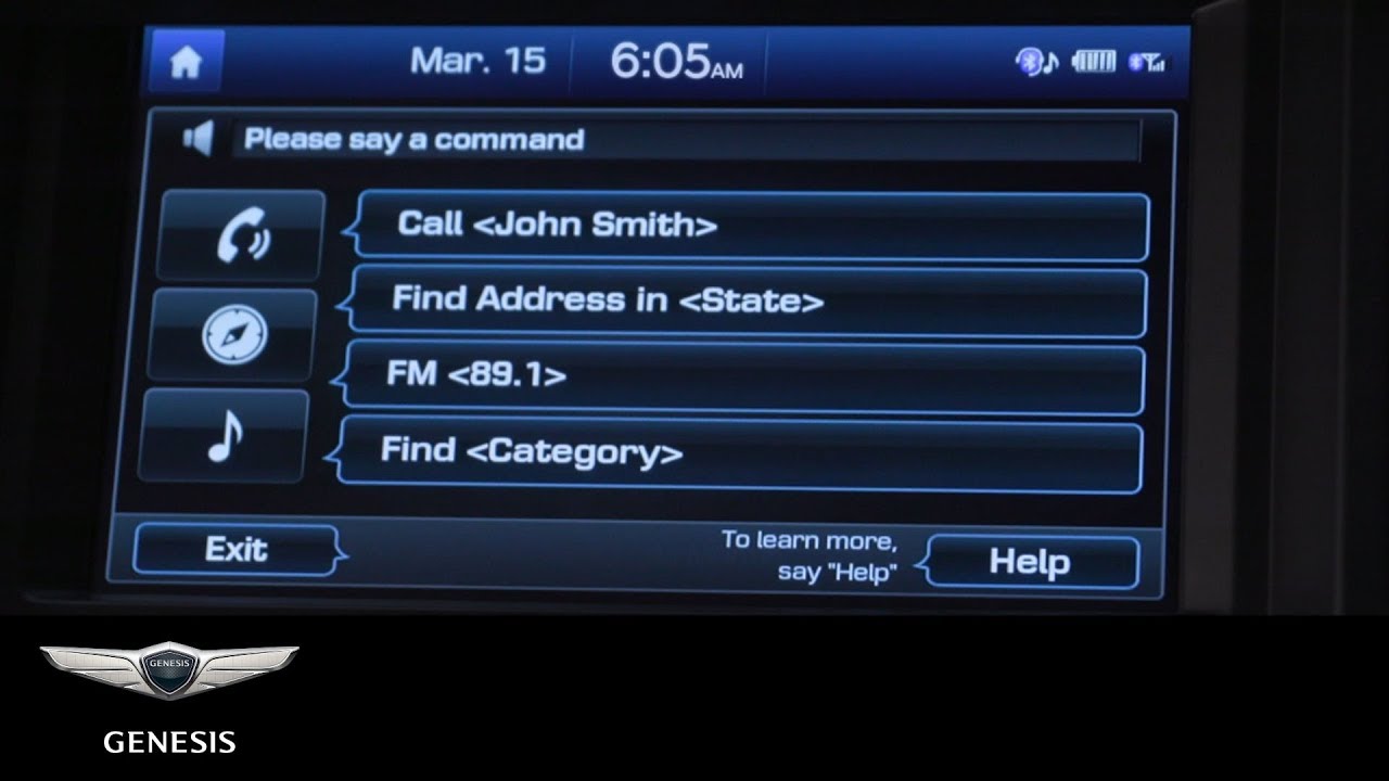Genesis G80 | How to Make a Call Using Voice Commands | Genesis USA ...