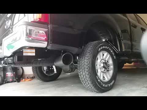 2017 F250 5 inch Stainless Black Magnaflow DPF back