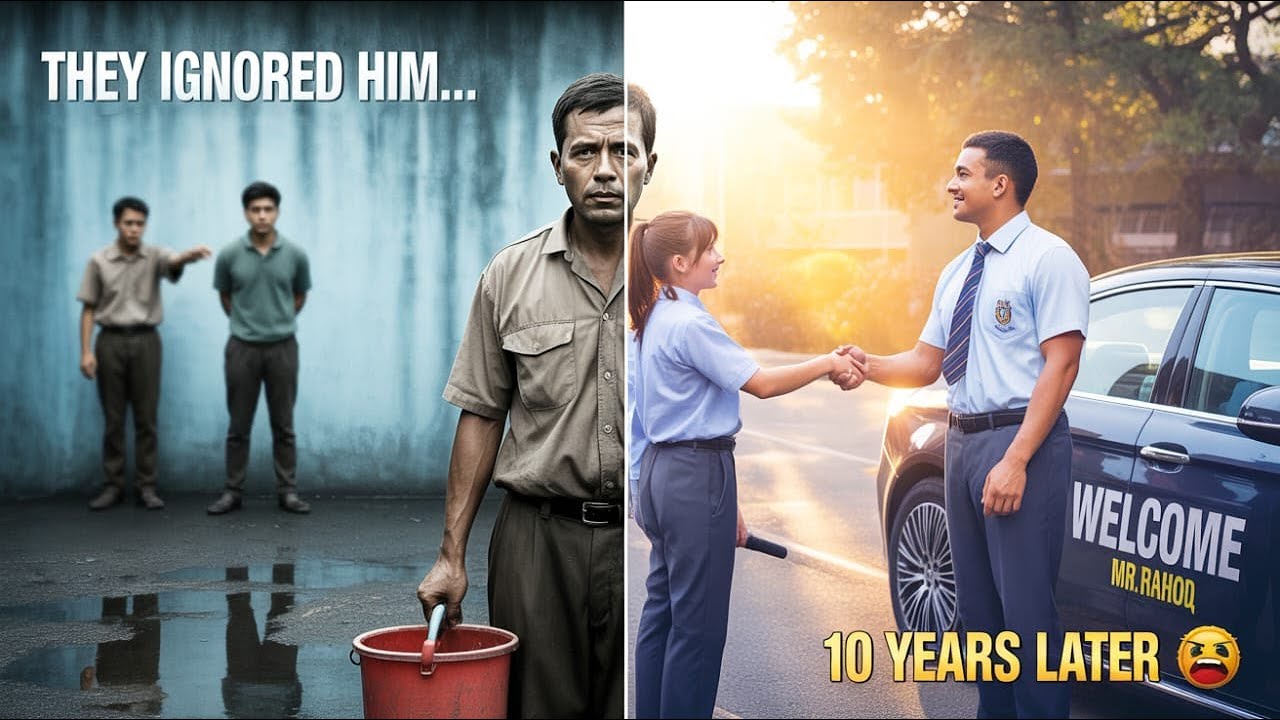 Poor Janitor Everyone Ignored — 10 Years Later, They Regretted It 😢 ...