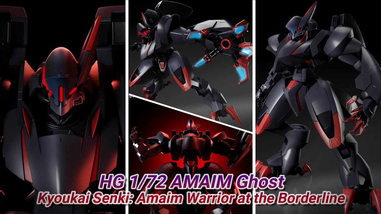 HG 1/72 AMAIM Ghost | Kyoukai Senki: Amaim Warrior at the Borderline ...