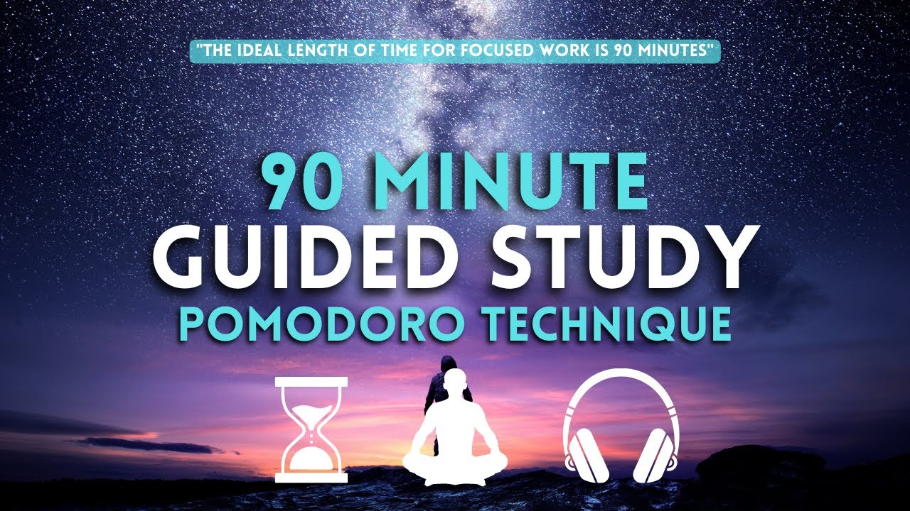 How to Study for Exams: Guided Study Session with Relaxing Ambient Music - YouTube