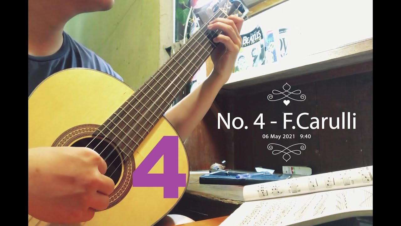 No. 4 - F.Carulli - YouTube