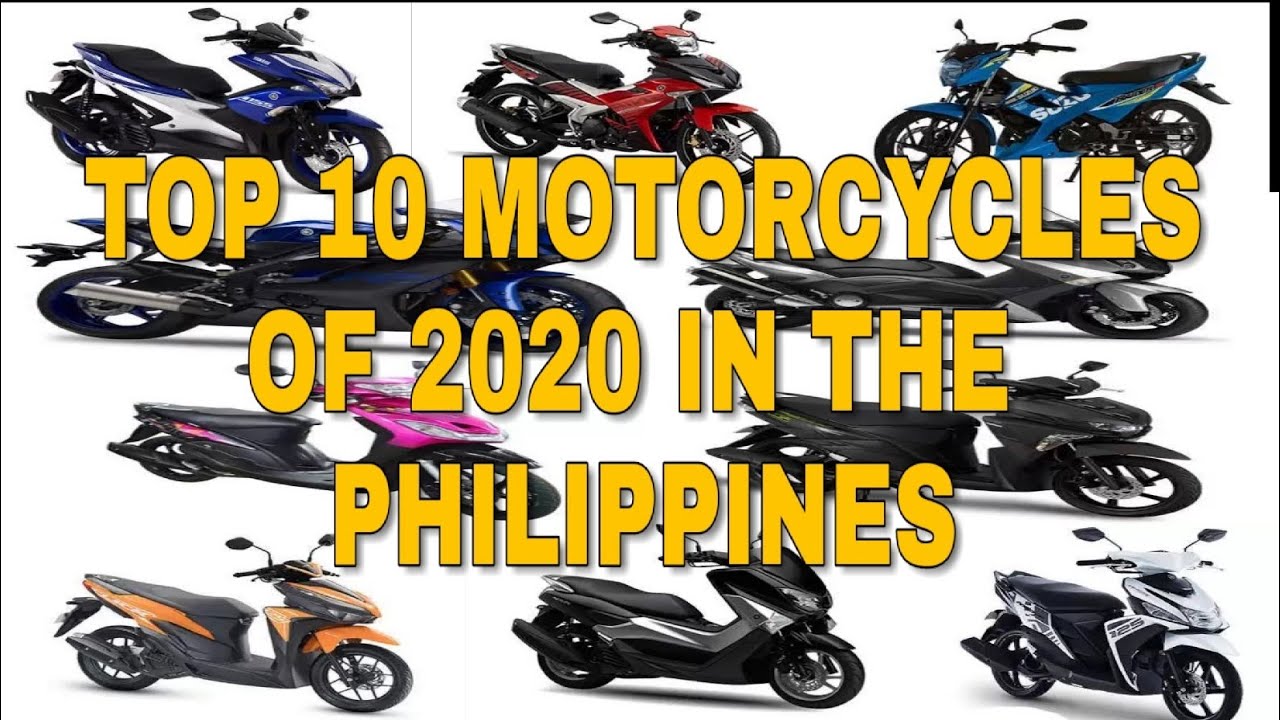 TOP 10 MOTORCYCLES IN THE PHILIPPINES 2020 - YouTube