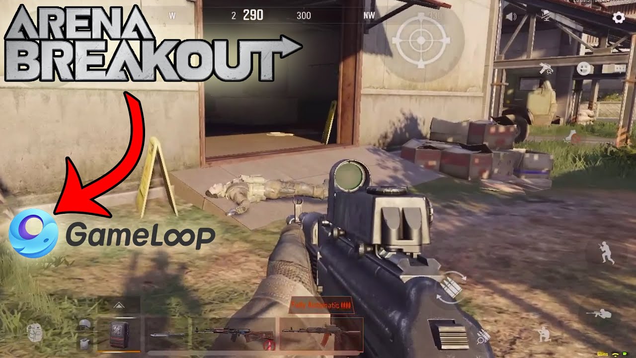 Playing Arena Breakout On PC EMULATOR || Arena Breakout Gameplay #1 ...