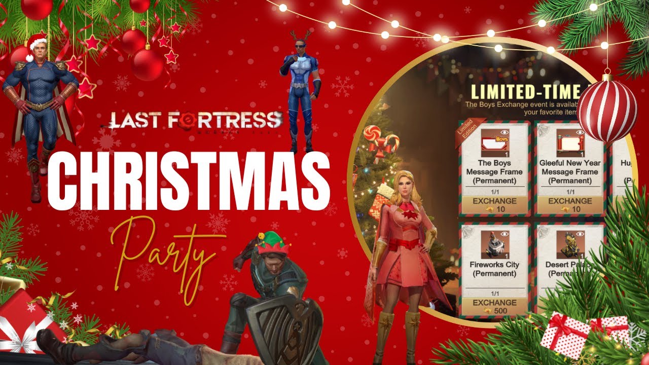 How to get the best prizes in the Winter Fortress Event | Last Fortress Christmas Party, Let's ...