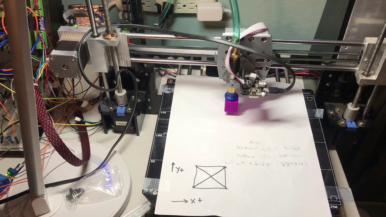 SJSU Robotics Project ME192 - Cartesian Robot w/Vision - YouTube