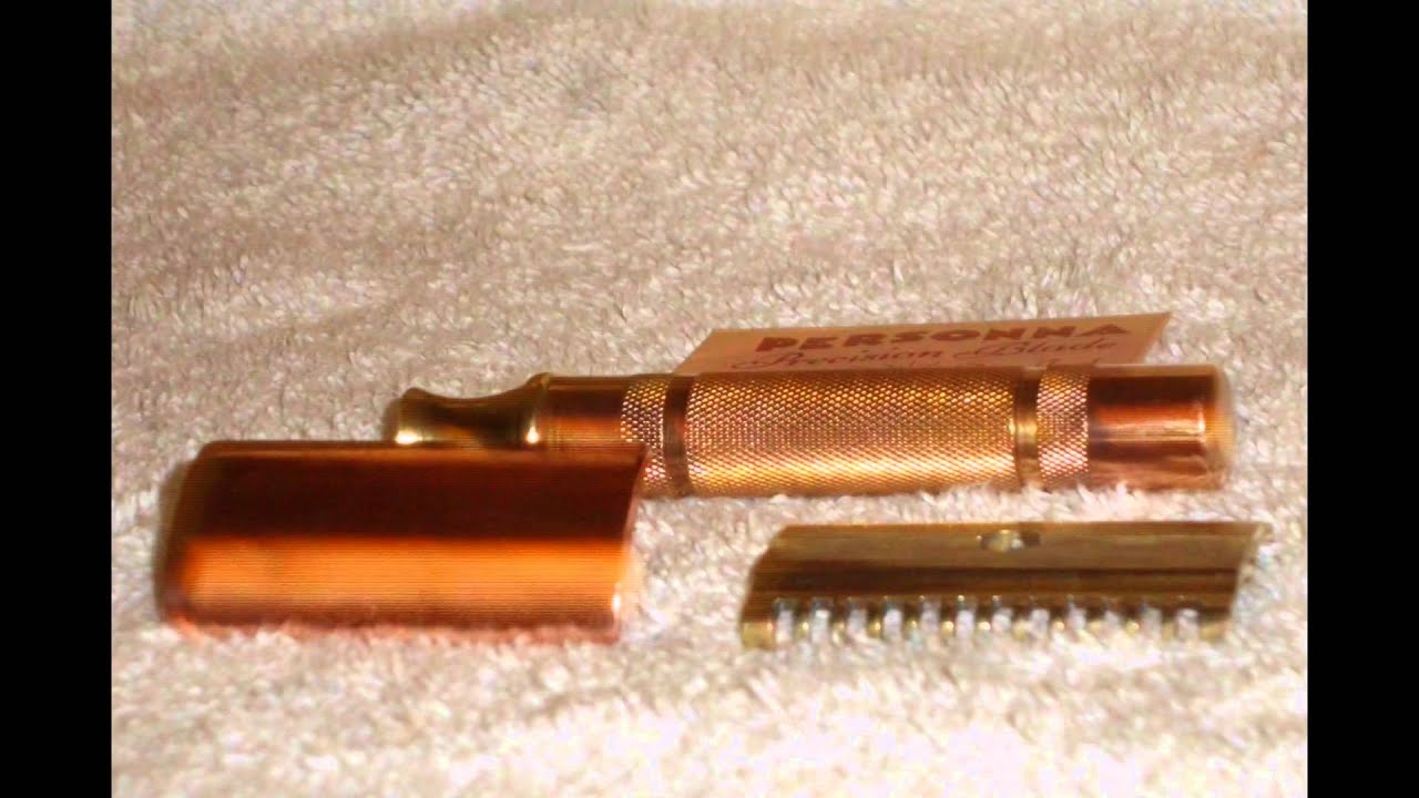 1930s Gillette NEW Deluxe Safety Razor - YouTube