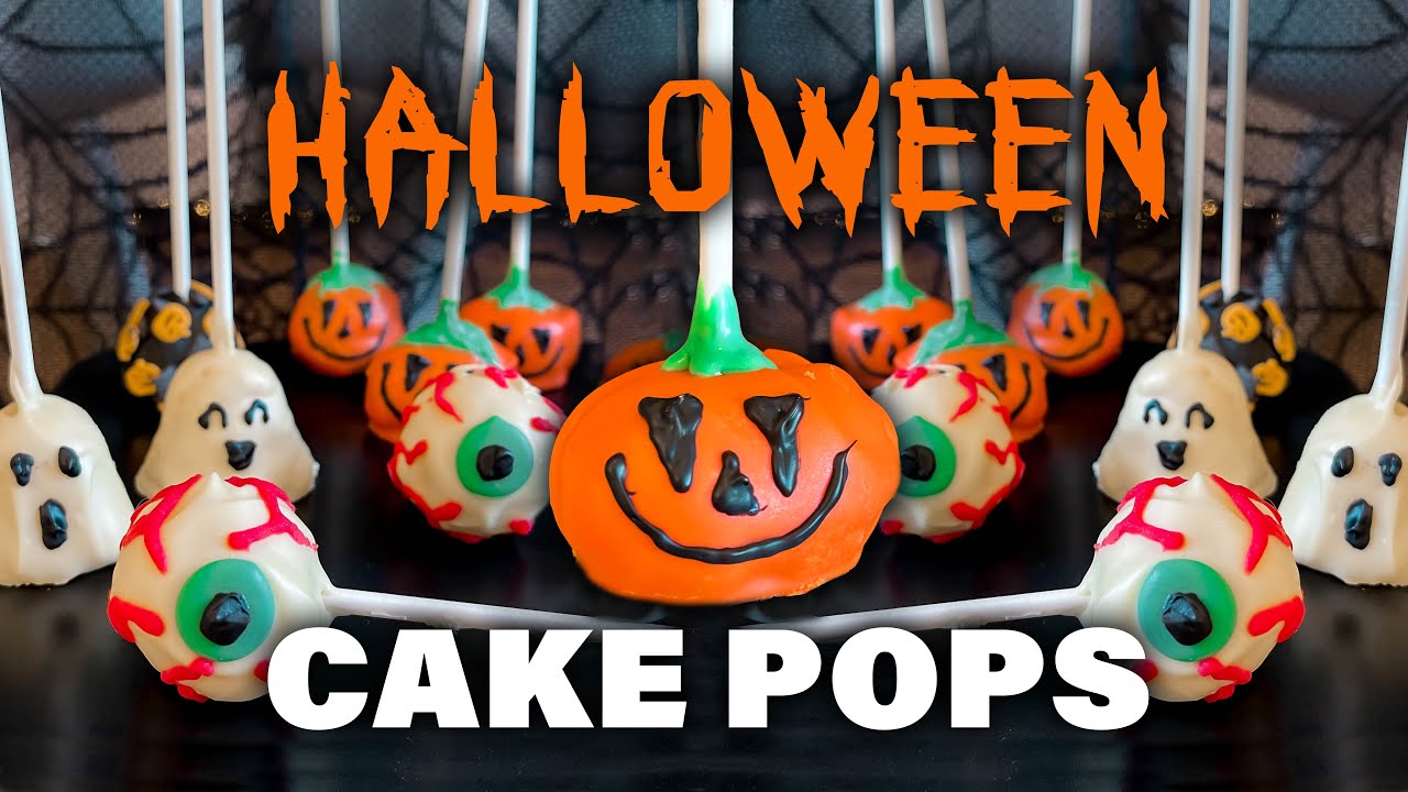 Halloween Cake Pops / The Perfect Halloween Dessert - YouTube