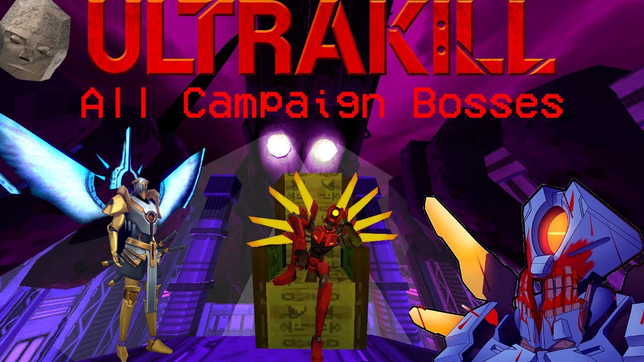 ULTRAKILL | All Campaign Bosses [SO FAR] - YouTube