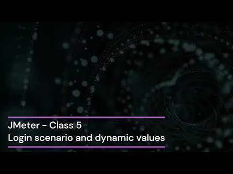 JMeter Class5 Handling dynamic values - YouTube
