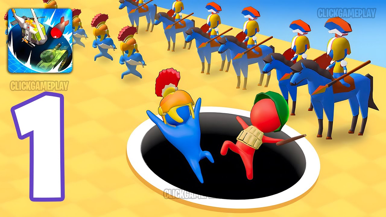 Hole Master: Army Attack Gameplay Walkthrough Part 1 - Tutorial Survival War Commander (Android ...