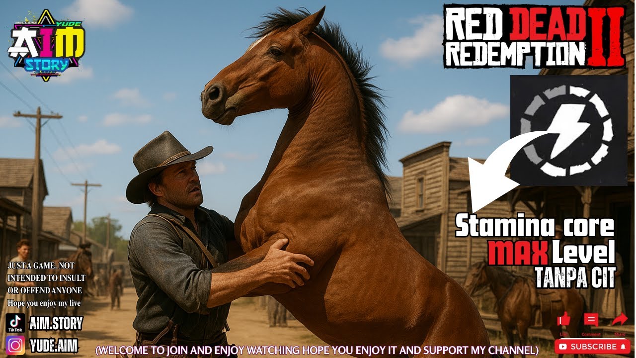 Stamina level MAX di awal chapter tanpa CIT || #rdr2 #arthurmorgan #rdo ...