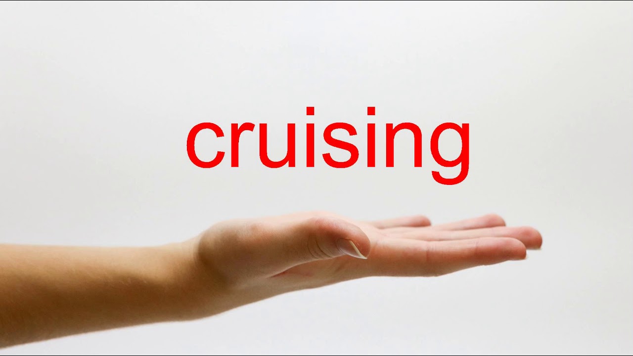 How to Pronounce cruising - American English - YouTube