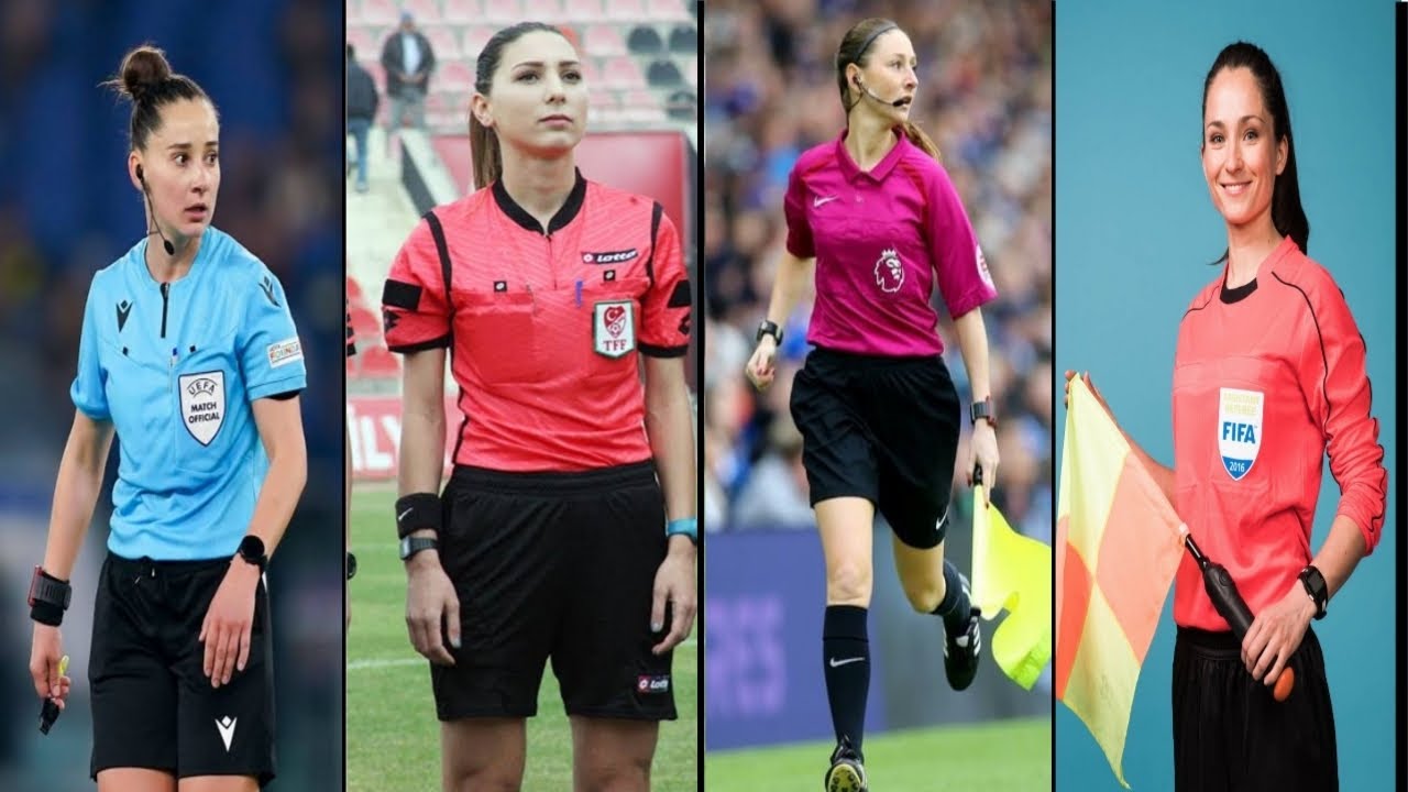 THE MOST BEAUTIFUL & BEST FEMALE REFEREE IN THE WORLD OF FOOTBALL - YouTube
