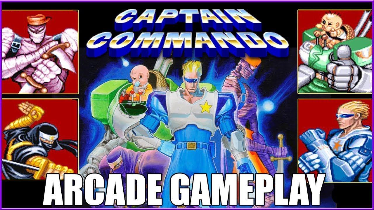 Captain Commando Longplay Arcade - YouTube