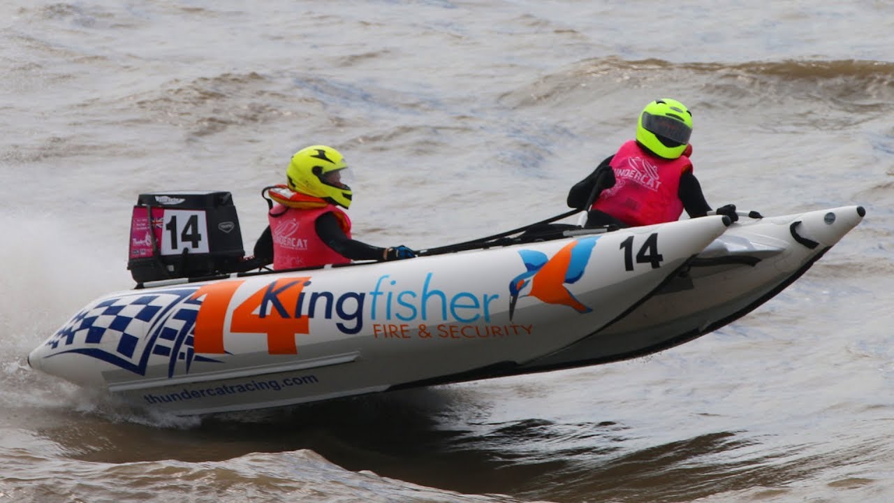 Slow Motion ThunderCat Power Boats - YouTube