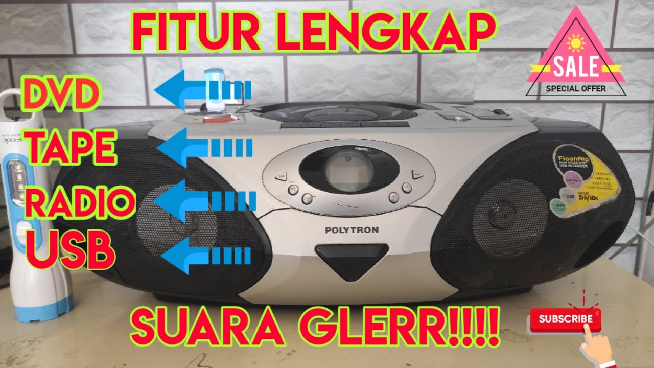Review Mini Compo Polytron GD512SR | Kecil Kecil Cabe Rawit!! - YouTube