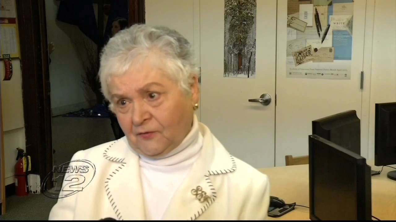 Sally Frishberg, holocaust survivor, shares story with St. Saviour H.S ...