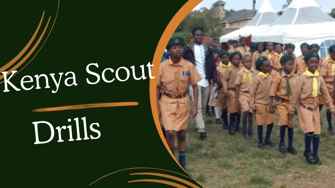 AFRICAN KIDS SHOWCASING SCOUT DRILLS IN KENYA - YouTube