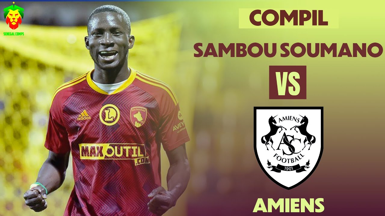 Sambou Soumano vs Amiens SC - 1 but - YouTube