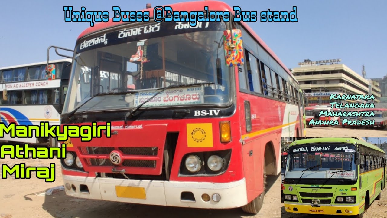 Bangalore (Majestic) Bus Station | Night Riders | Halt Buses Part - 2 | NEKRTC | NWKRTC - YouTube