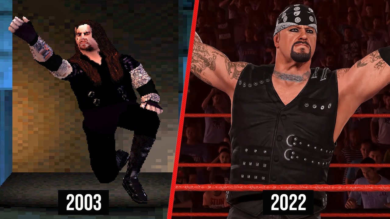 WWE 2K22 - The Undertaker in WWE Games! - YouTube