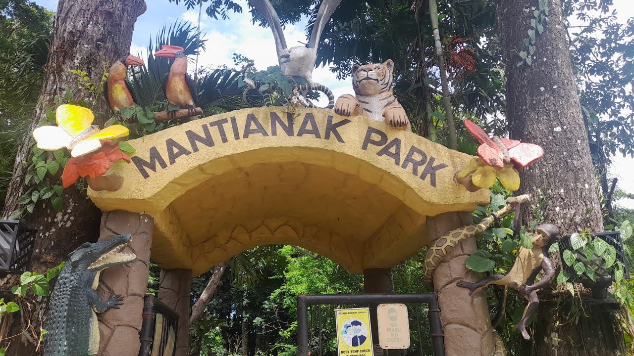 Mantianak Botanical and Zoological Park in the Municipality of ...