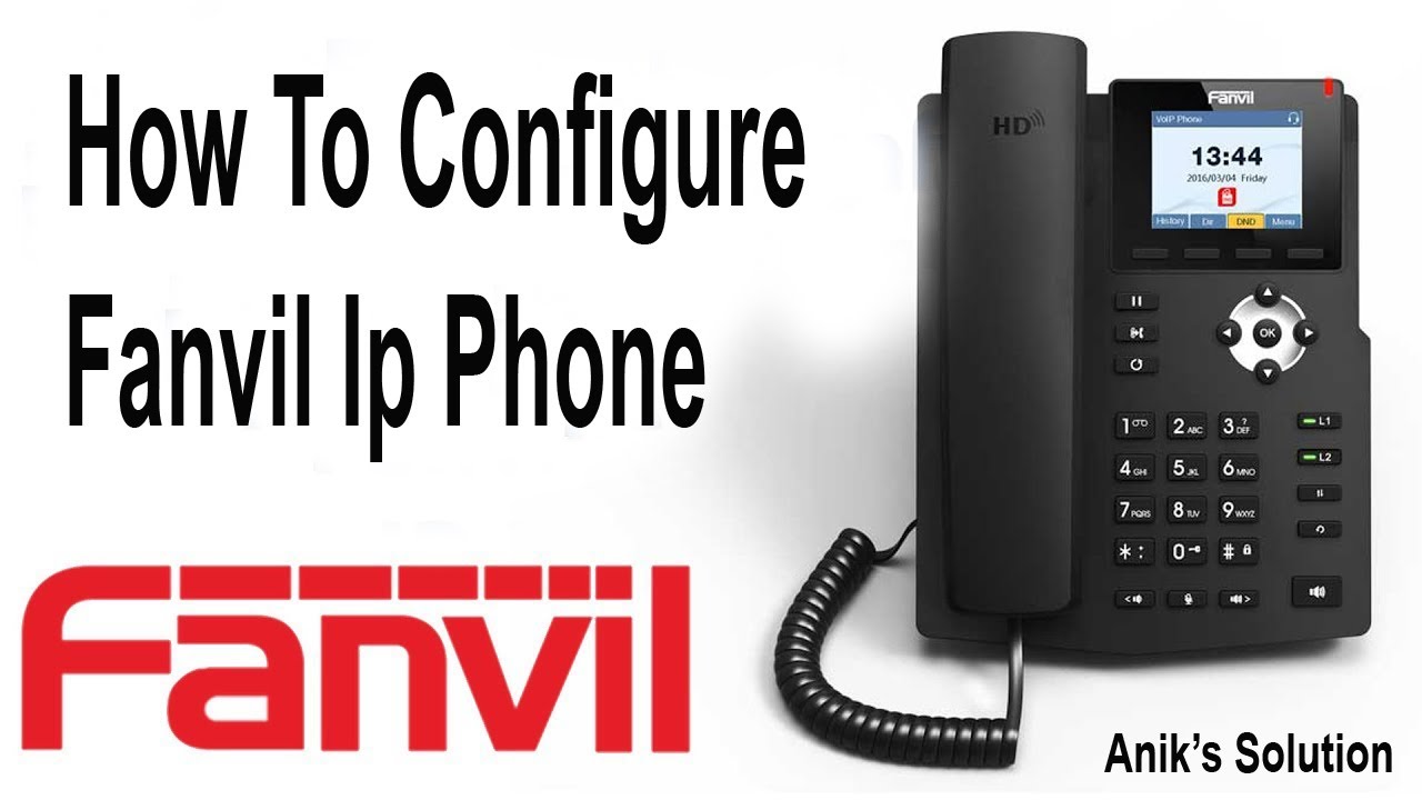 How to Configure Fanvil IP Phone | Latest Video 2021 | - YouTube