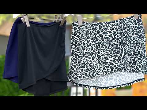 Jantzen Faux Wrap Swim Overskirt on QVC