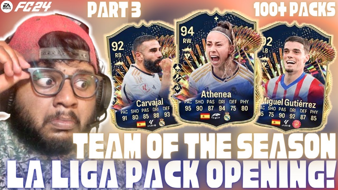 *PART 3* LA LIGA TEAM OF THE SEASON (TOTS) PACK OPENING in EA FC24! | # ...