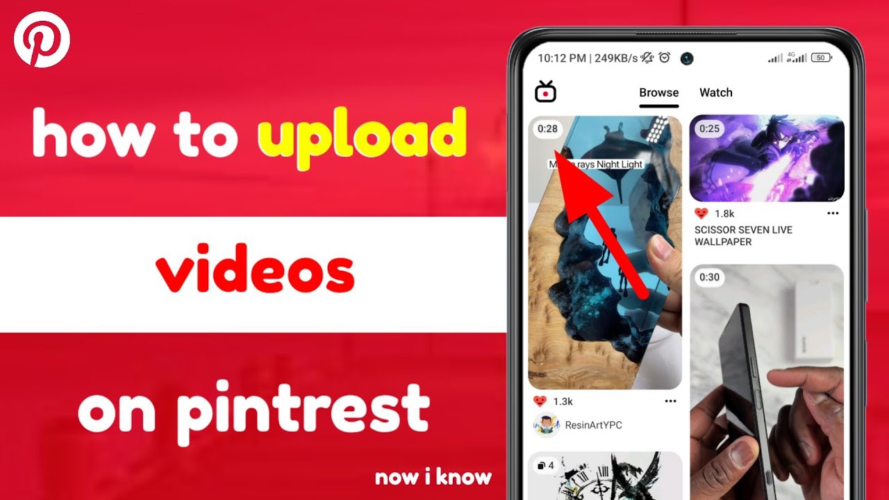 How to Upload Video on Pinterest 2023 - YouTube