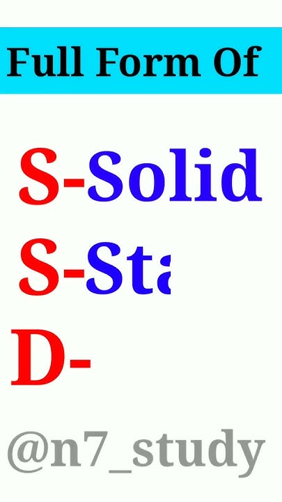 Full Form Of SSD. #shorts #shortsfeed #computer #computerscience #network #engineering # ...