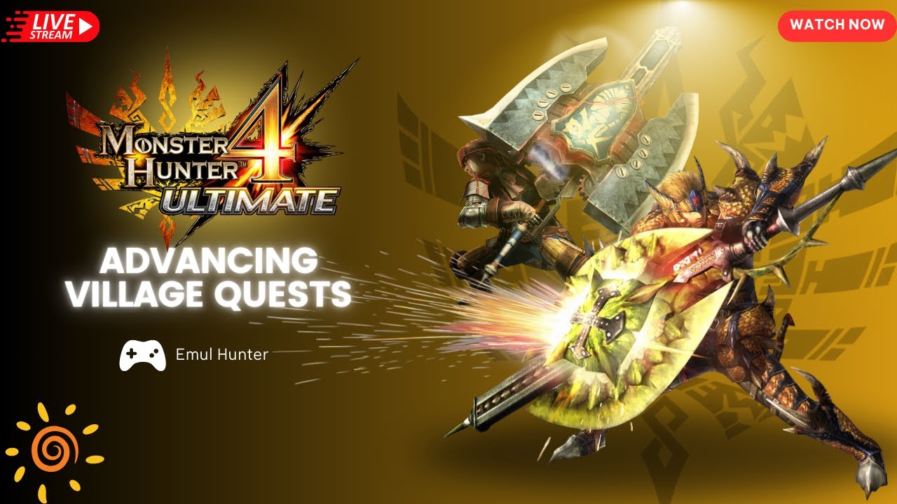 🔴Chapter 15 - DAY 4 ROAD TO G-RANK VILLAGE QUEST... Gameplay Monster ...