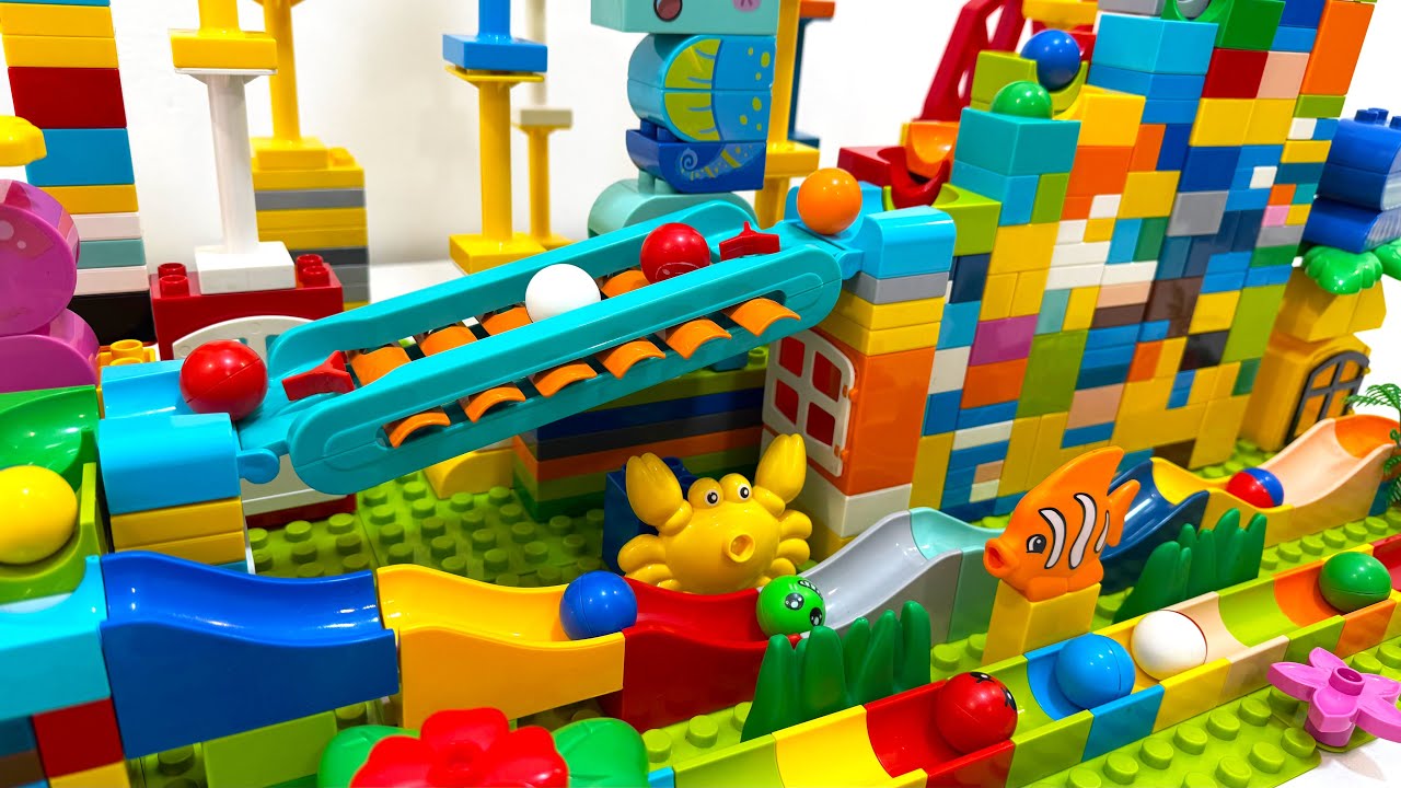 Epic LEGO Duplo Marble Showdown: The Ultimate Sea Animal Adventure ...