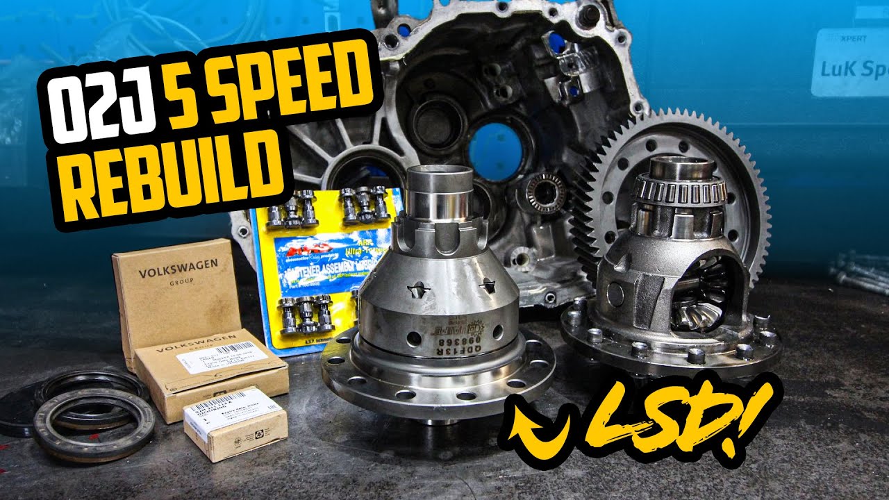 VW 02J 5 Speed Gearbox Rebuild + Quaife LSD INSTALL! 🛠 - YouTube