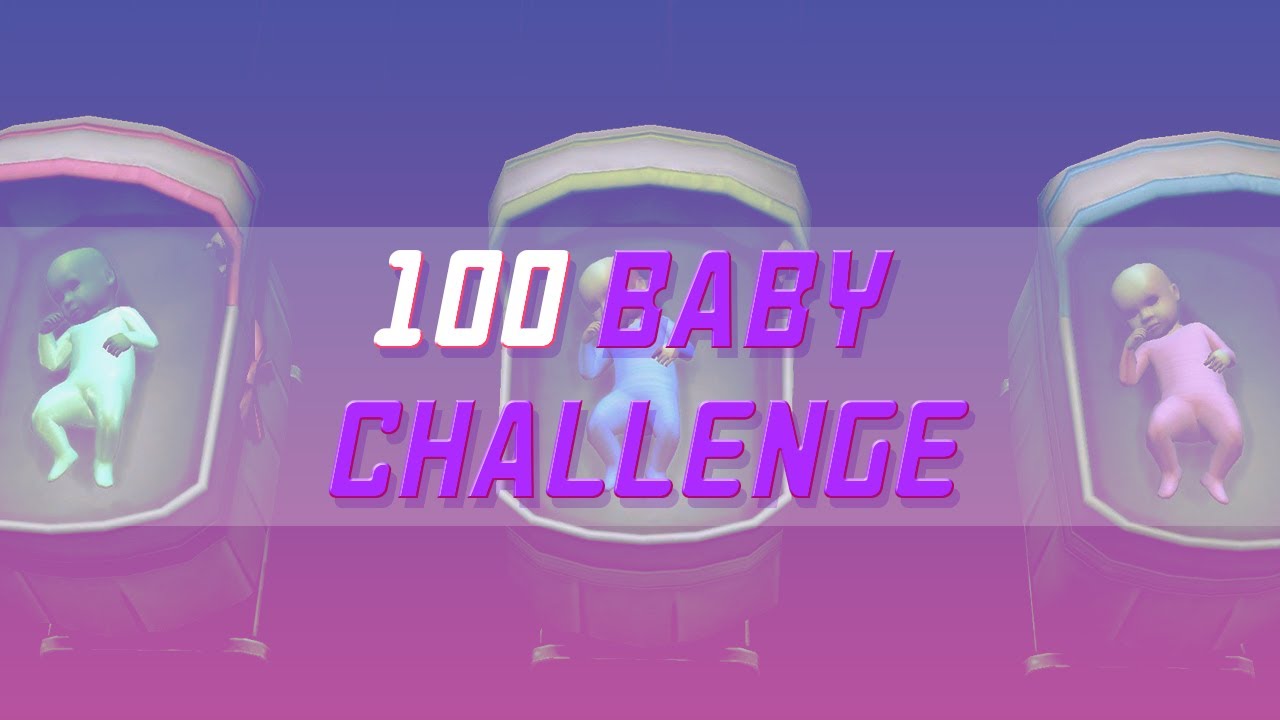 100 Baby Challenge Part 2 - YouTube