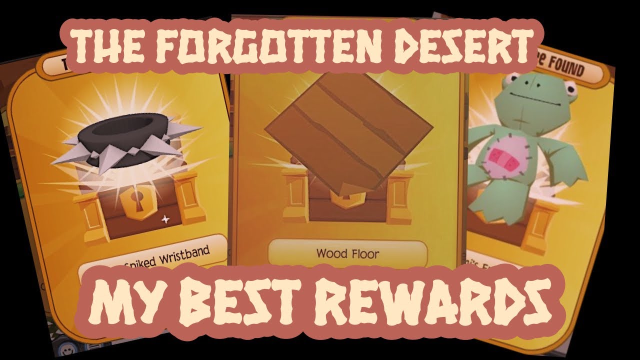 THE FORGOTTEN DESERT MY BEST REWARDS | ANIMAL JAM CLASSIC - YouTube