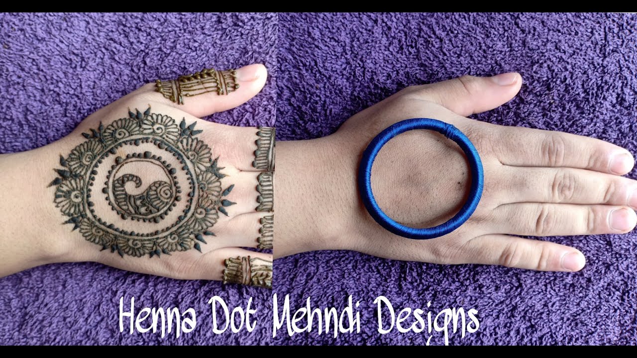 Henna Dot Mehndi Design For Back Hand | Eid Special Mehndi Design 2020 ...